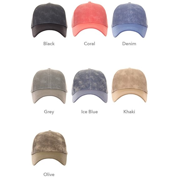 C.C | Accessories | Cc Light Weight Distressed Color Baseball Cap ...